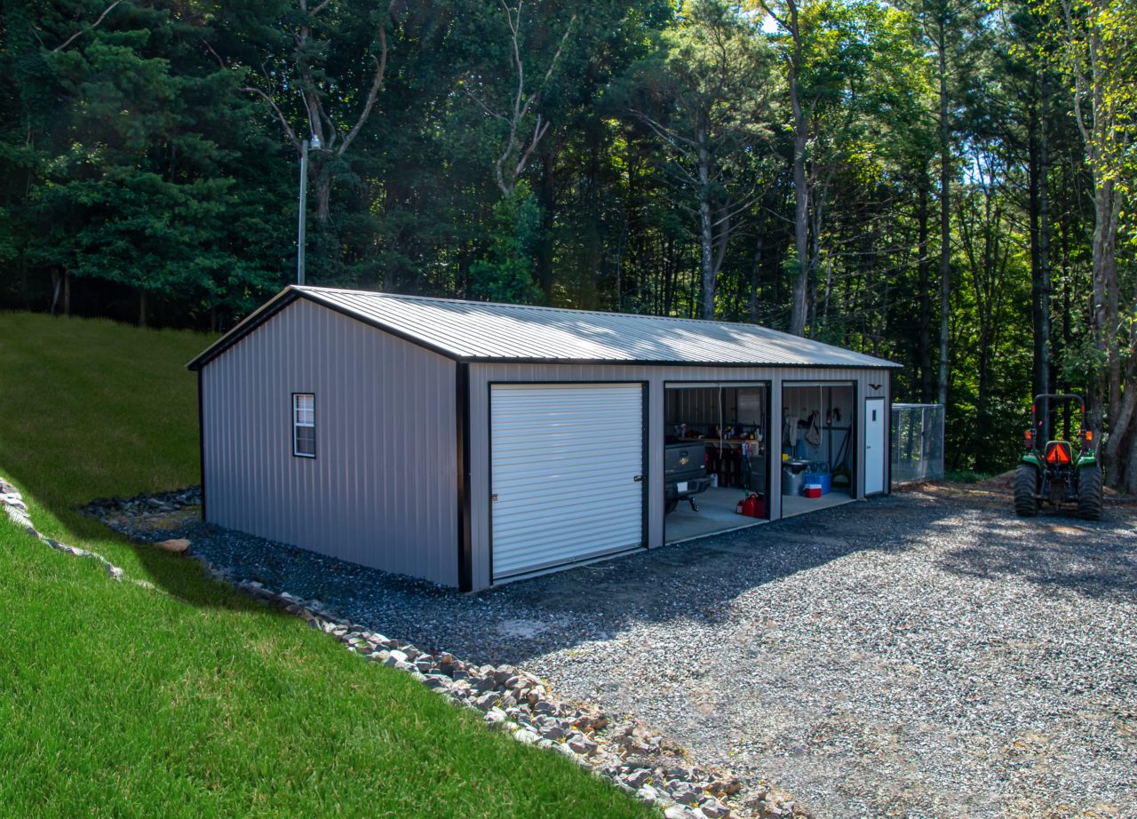 Metal Garages & Workshops | CCR Buildings